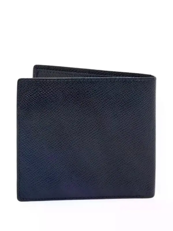 Dior 1998 Bifold Leather Wallet - Blue