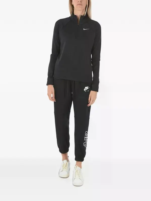 Nike Therma-fit Half-zip Top With Logo Print
