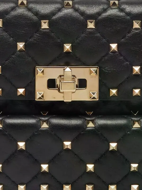 Valentino Garavani Medium Rockstud Spike Quilted Handbag