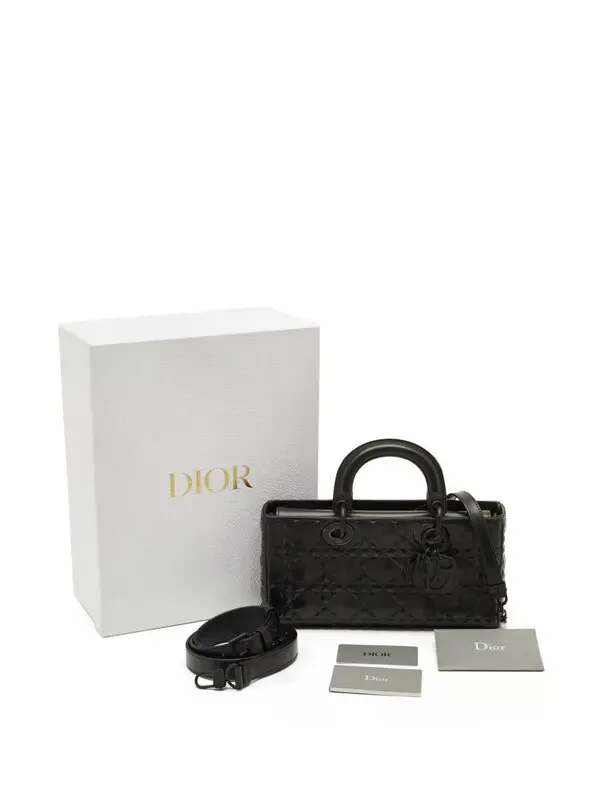 Dior 2022 Medium Lady D-joy Cannage Tote Bag