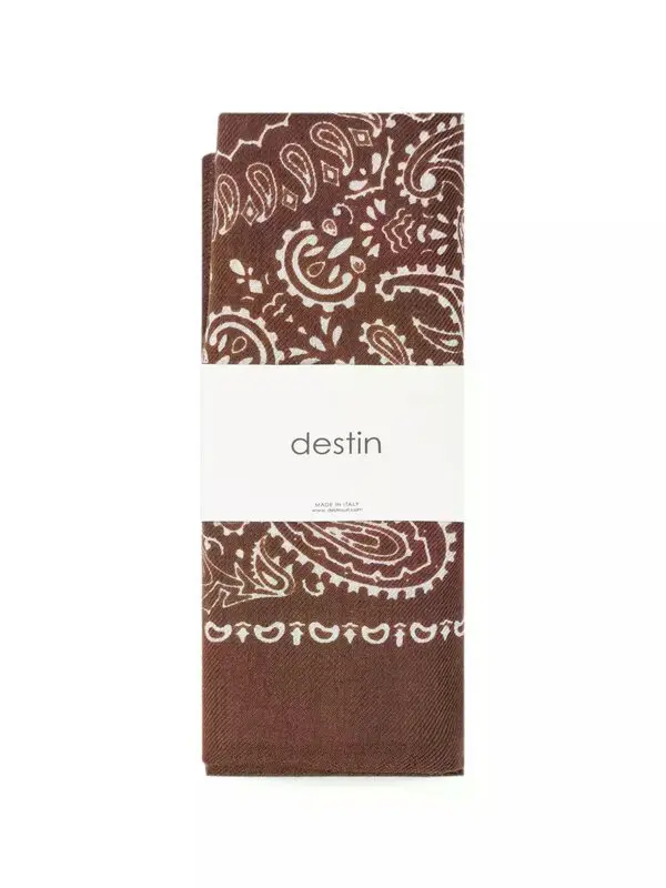 Destin Judy Bandana Scarf - Brown