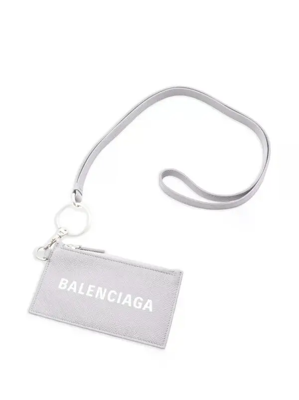 Balenciaga 2010s Cash Neck-strap Card Case