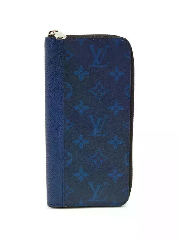 LOUIS VUITTON Taigarama Zippy Wallet - Blue