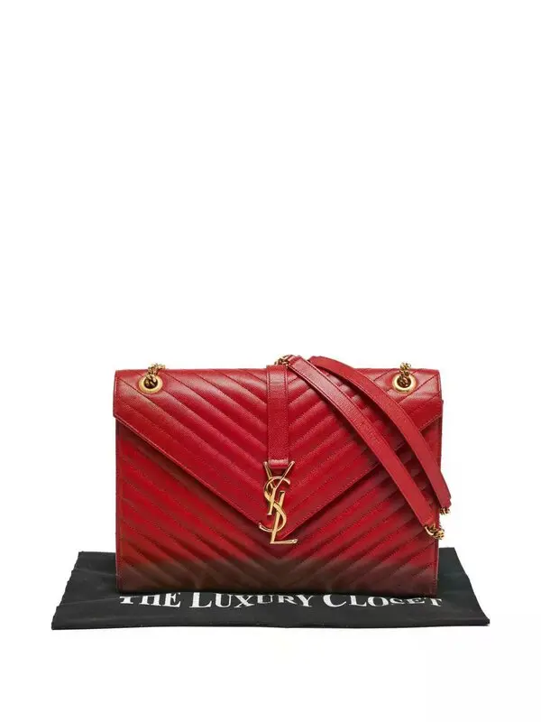 Saint Laurent 2014 Envelope Logo-plaque Shoulder Bag