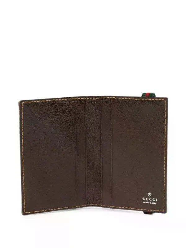 Gucci Gg Supreme Web Cardholder