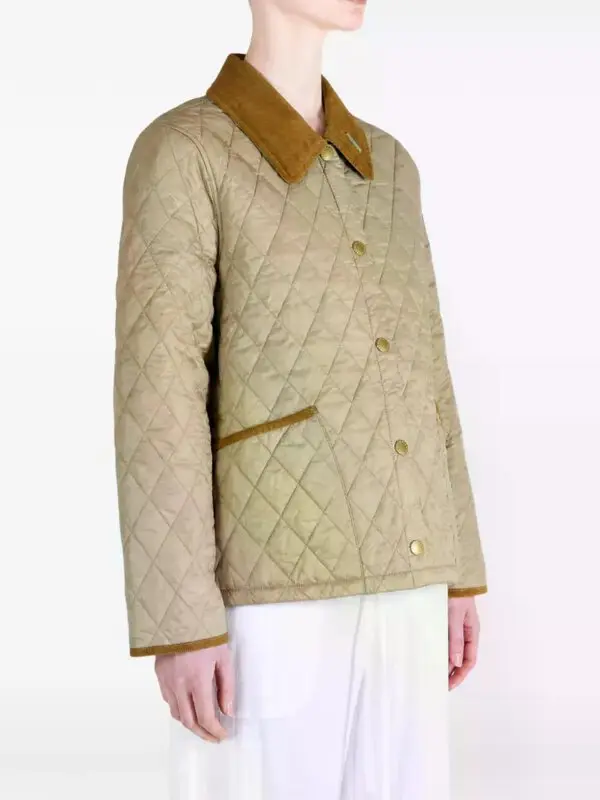 Barbour Icons Quilted Corduroy-collar Jacket
