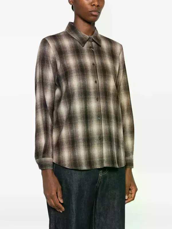 EMME Check-print Shirt