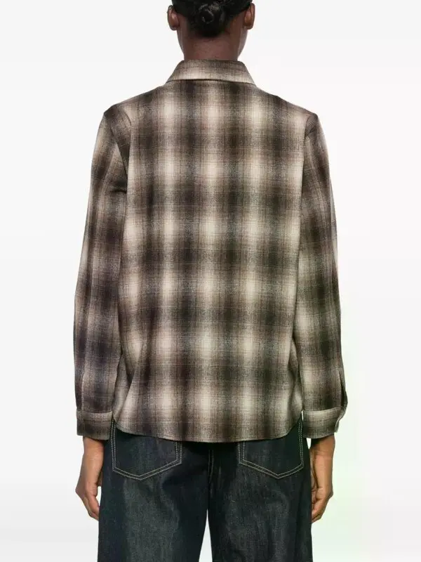 EMME Check-print Shirt