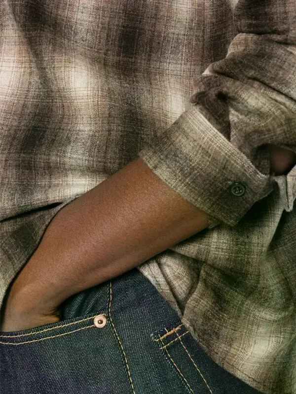EMME Check-print Shirt