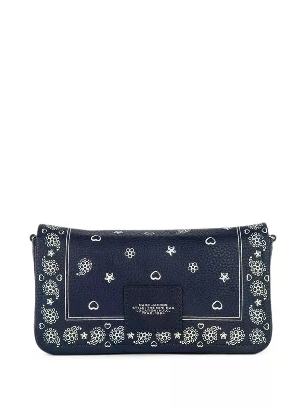 Marc Jacobs The Mini Bag Bandana-print Leather Shoulder Bag