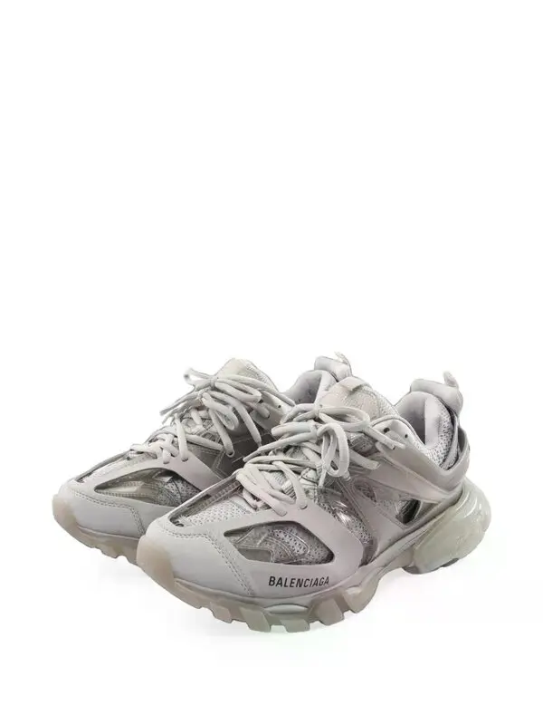 Balenciaga 2010s Track Clear Sole Sneakers - Grey