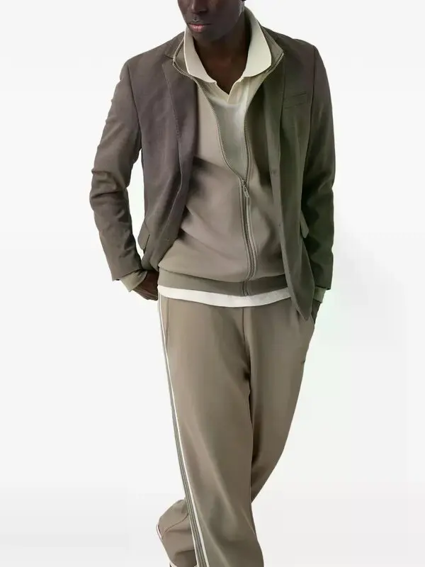 Guess Vicktor Full Zip Sweatshirt - Neutrals
