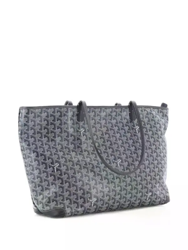 Goyard Artois Tote Coated Canvas Mm Shoulder Bag - Grey