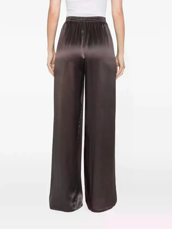 Dusan Satin Finish Palazzo Pants