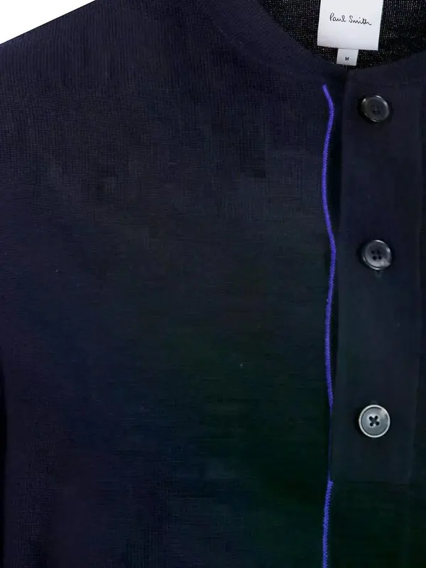 Paul Smith Button-placket Long-sleeves T-shirt