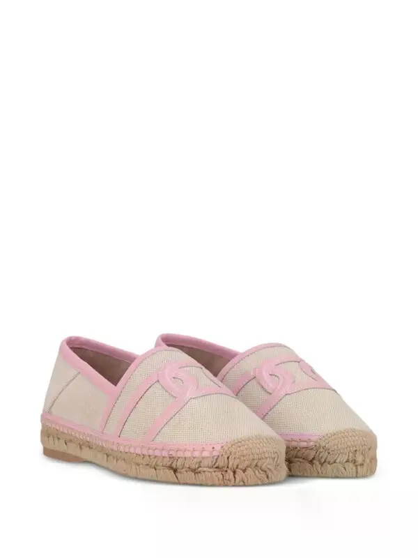 TOD'S Logo-patch Espadrilles - Neutrals