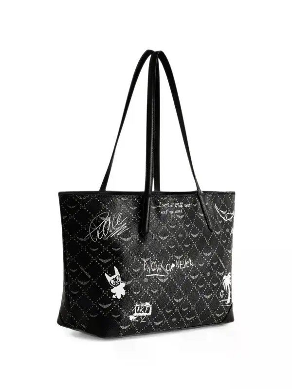Zadig&Voltaire Z Shopper Arty Tag Bag