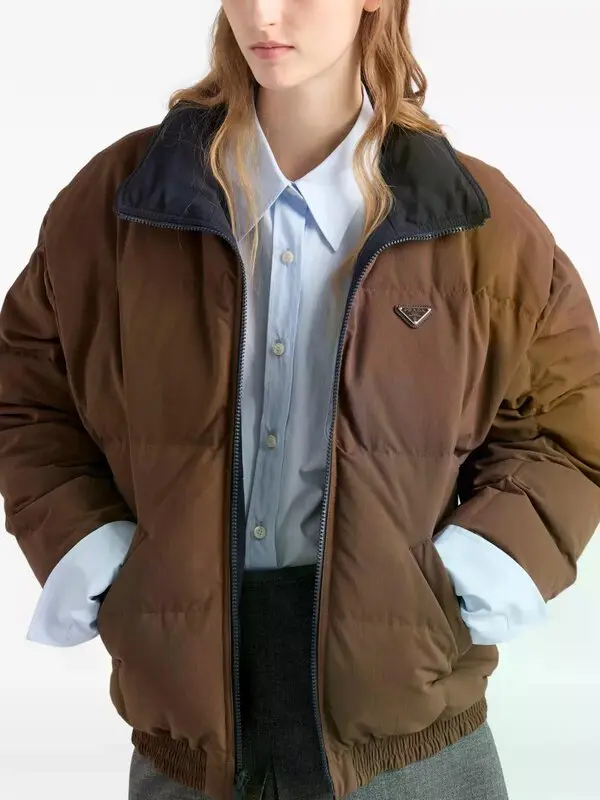 Prada Reversible Re-nylon Down Jacket