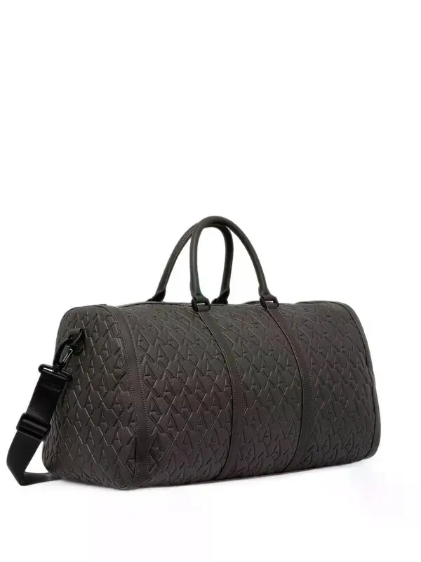 Armani Exchange All-over Logo-embossed Holdall