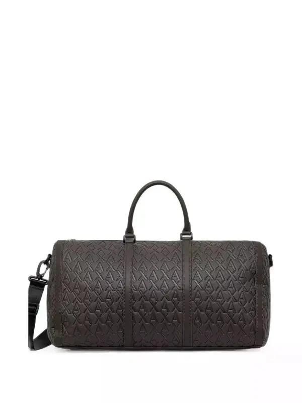 Armani Exchange All-over Logo-embossed Holdall