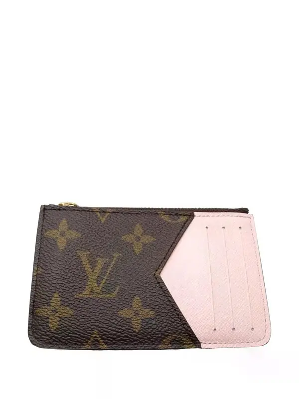 LOUIS VUITTON 2021-2026 Monogram Romy Card Holder - Brown