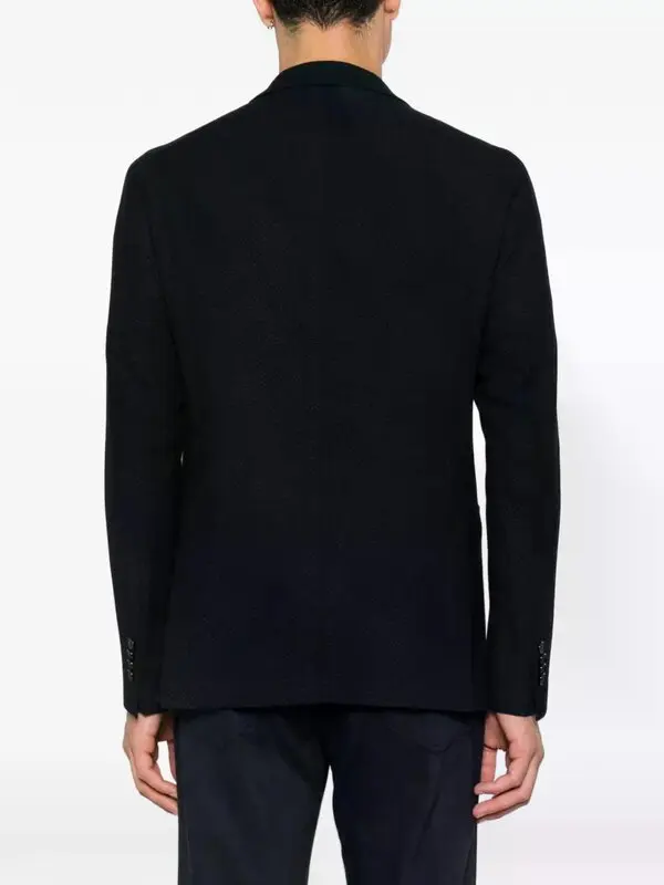 Tagliatore Pin-lapel Single-breasted Blazer