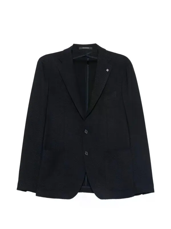 Tagliatore Pin-lapel Single-breasted Blazer