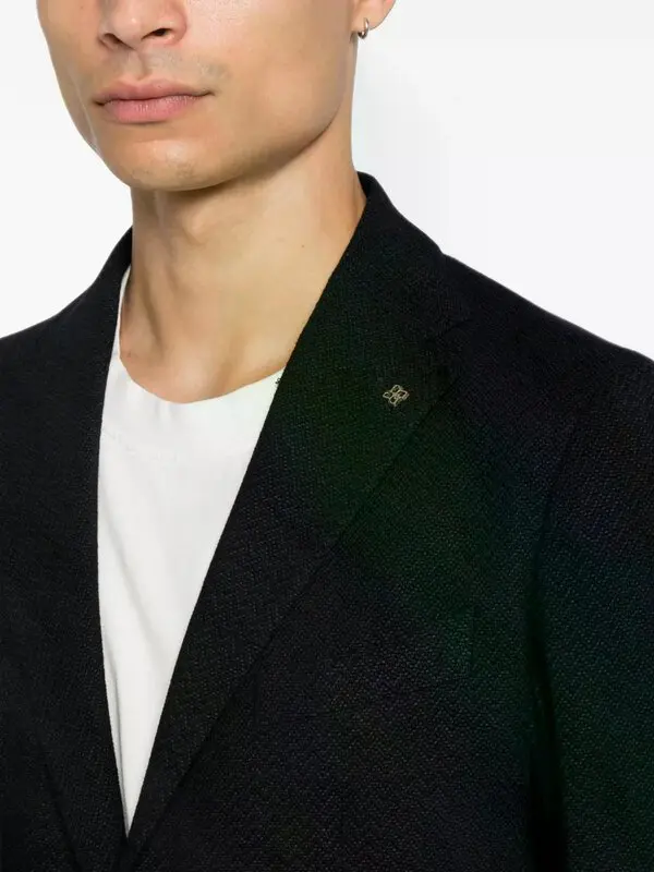 Tagliatore Pin-lapel Single-breasted Blazer