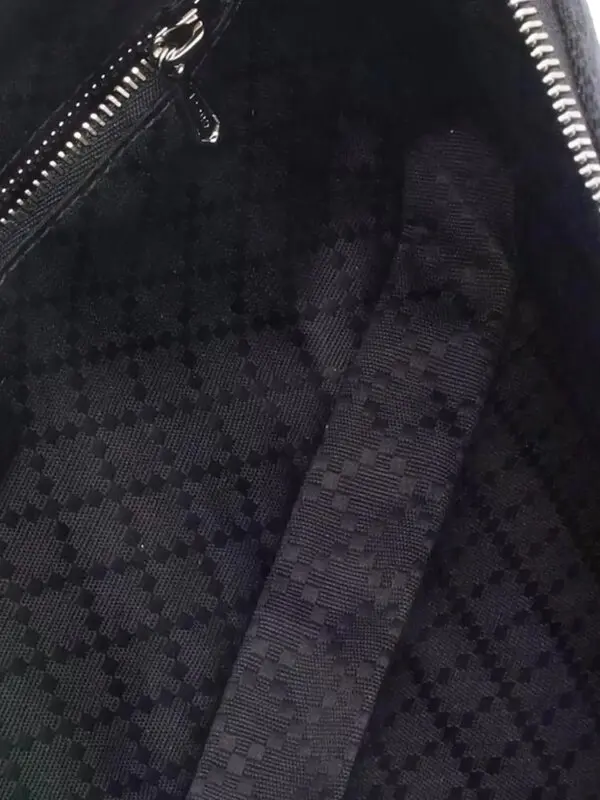 Gucci 2016-2026 Small Gg Canvas Web Lunetta Satchel