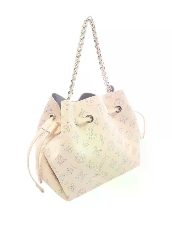 LOUIS VUITTON 2021-2026 Monogram Mahina Bella Bucket Bag