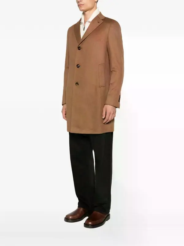 Tagliatore Single-breasted Notched-lapels Coat