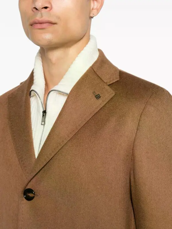 Tagliatore Single-breasted Notched-lapels Coat