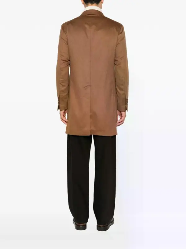 Tagliatore Single-breasted Notched Lapel Coat