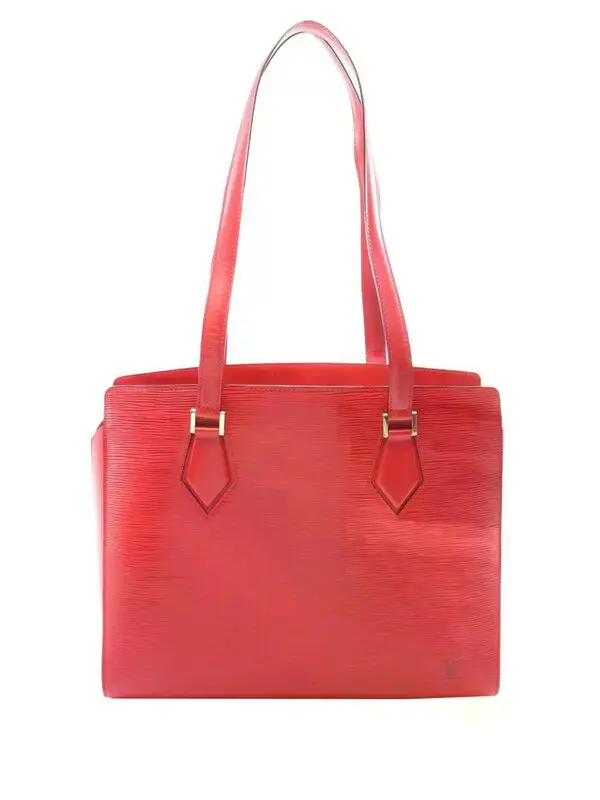 LOUIS VUITTON 1998 Epi Duplex Shoulder Bag - Red