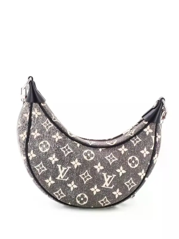 LOUIS VUITTON Monogram Jacquard Denim Hobo Bag
