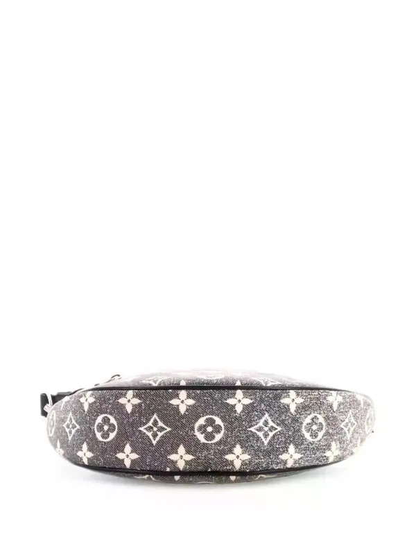 LOUIS VUITTON Monogram Jacquard Denim Hobo Bag
