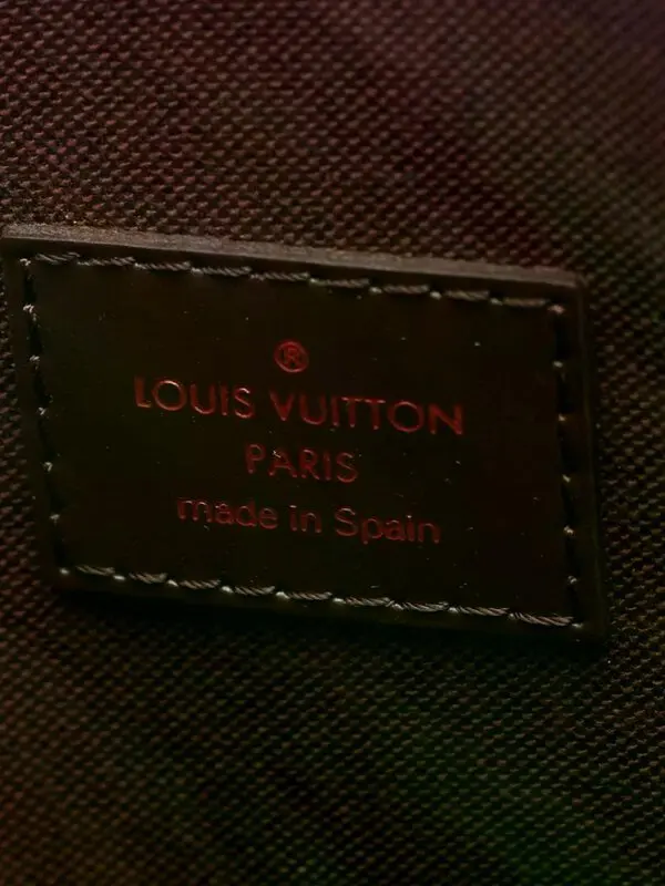 LOUIS VUITTON 2008 Damier Ebene Cabas Beaubourg Tote Bag
