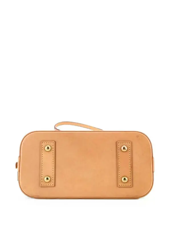 LOUIS VUITTON Alma Handbag Monogram Canvas Bb Crossbody Bag - Brown