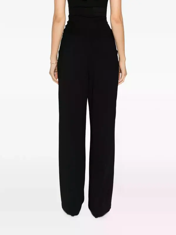 AGNES B. Wide-leg Elasticated Trousers