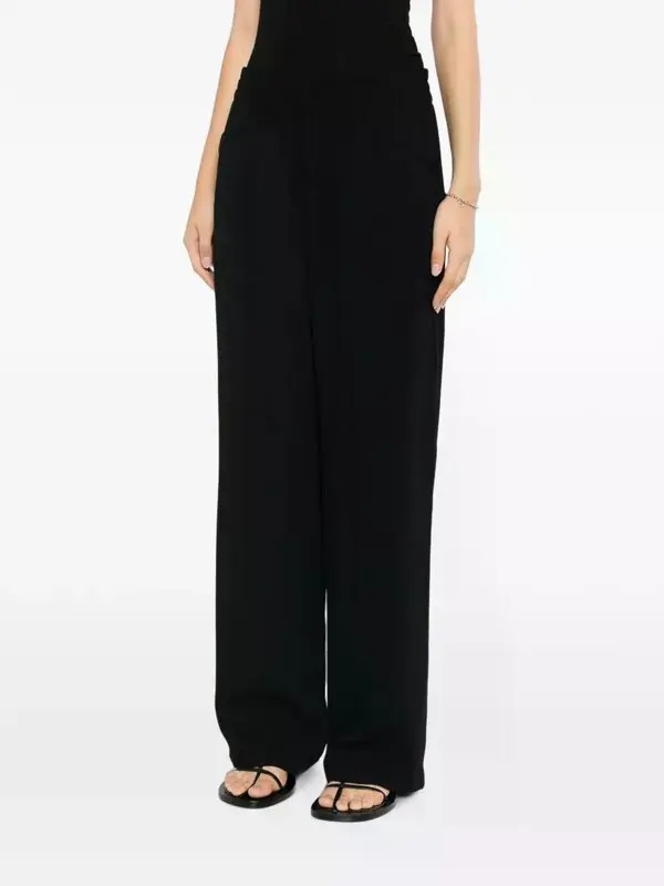 AGNES B. Wide-leg Elasticated Trousers