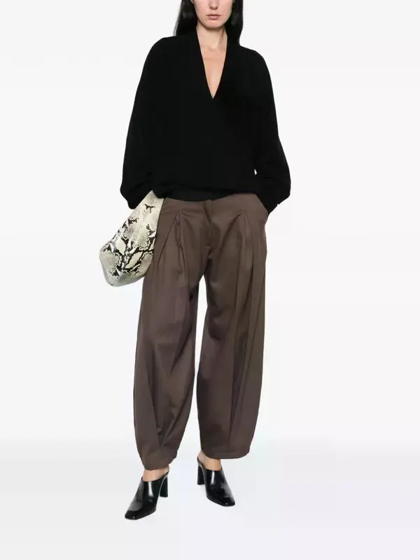 Frenckenberger Johnny V-neck Cashmere Sweater