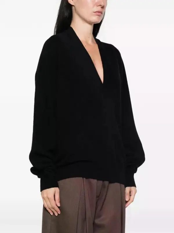 Frenckenberger Johnny V-neck Cashmere Sweater