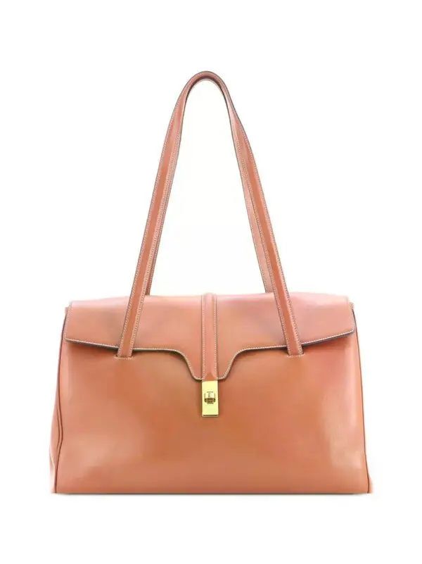 Celine Soft 16 Shoulder Bag - Brown