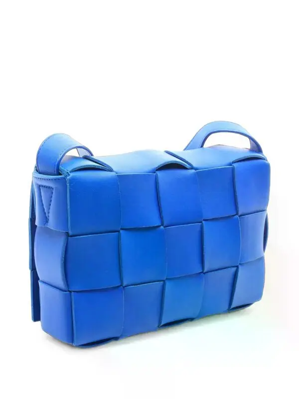 Bottega Veneta 2010s Cassette Intrecciato Shoulder Bag