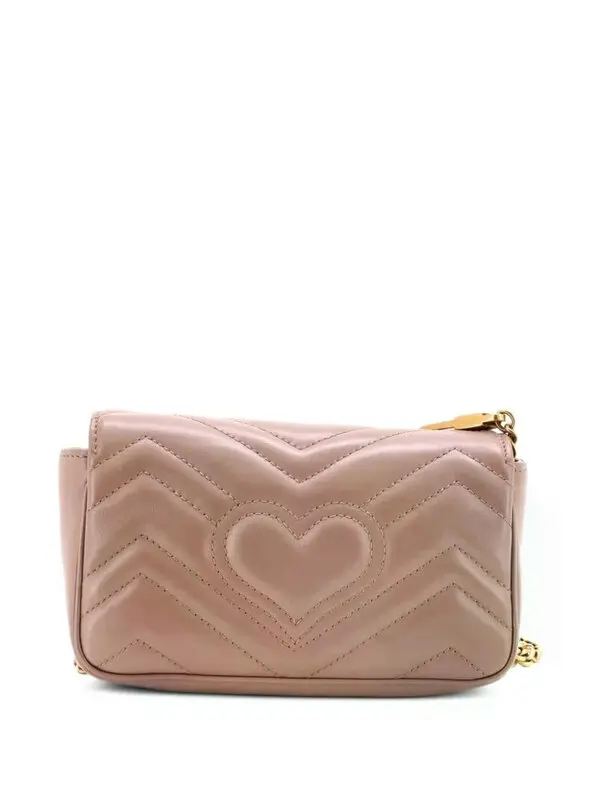 Gucci Matelassé Leather Super Mini Bag - Neutrals