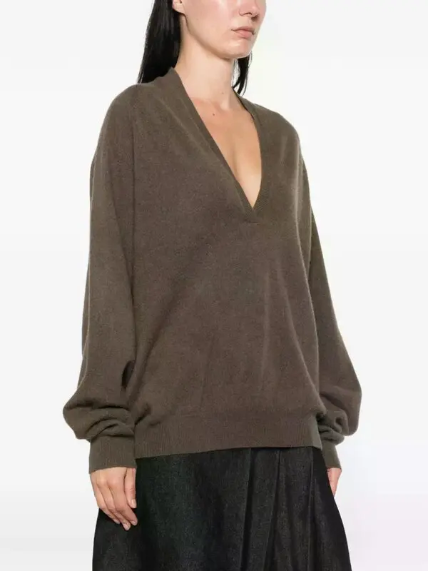 Frenckenberger Johnny V-neck Cashmere Sweater