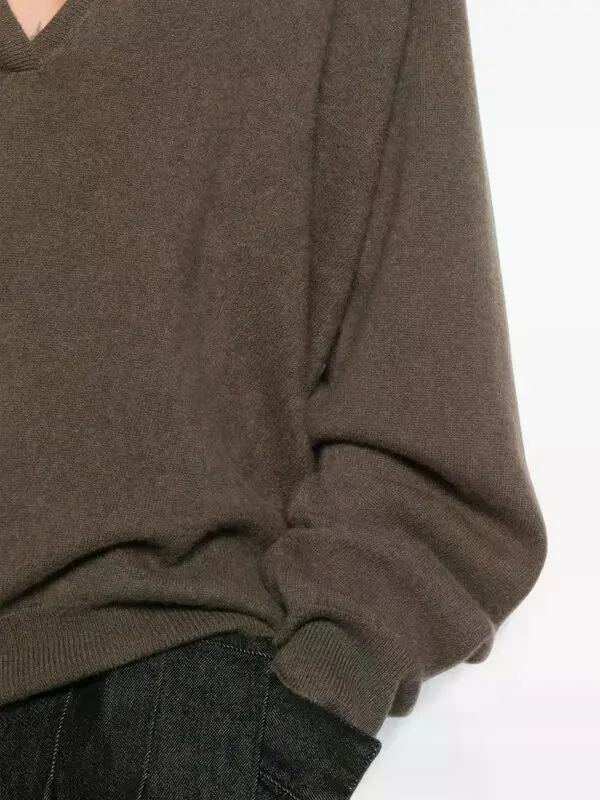 Frenckenberger Johnny V-neck Cashmere Sweater
