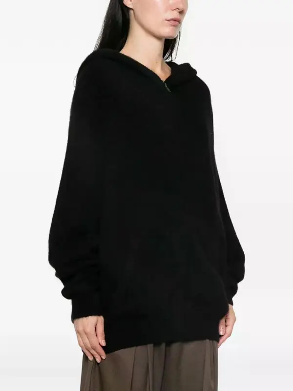 Frenckenberger Zip-up Knitted Cardigan