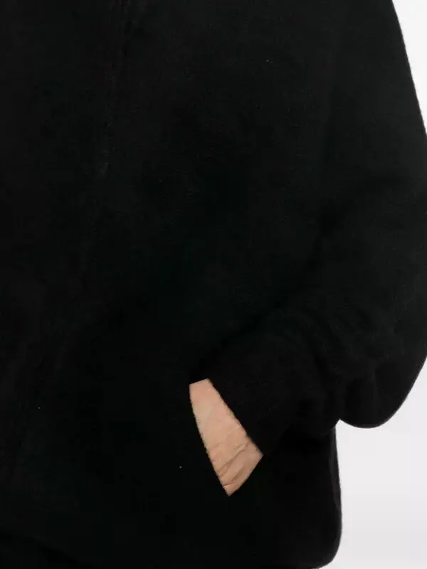 Frenckenberger Zip-up Knitted Cardigan