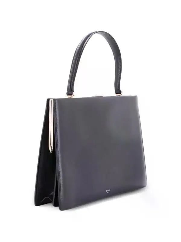 Celine Clasp Top Handle Bag
